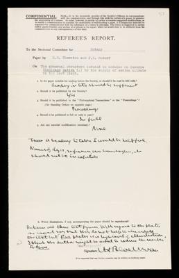 Henry Gerard Thornton | The Royal Society: Science in the Making