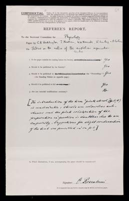 Max Rudolf Lemberg | The Royal Society: Science in the Making