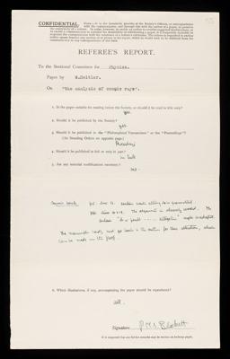 Walter Heinrich Heitler | The Royal Society: Science in the Making