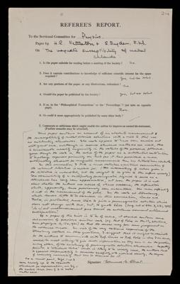 Samuel Sugden | The Royal Society: Science in the Making