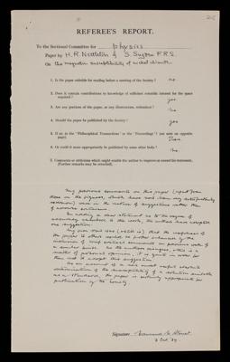 Samuel Sugden | The Royal Society: Science in the Making