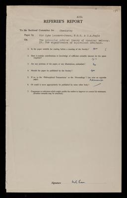 John Anthony Pople | The Royal Society: Science in the Making