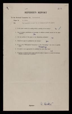 Walter Heinrich Heitler | The Royal Society: Science in the Making