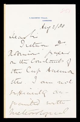 John William Strutt | The Royal Society: Science in the Making