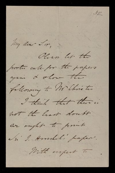 John Henry Lefroy | The Royal Society: Science in the Making