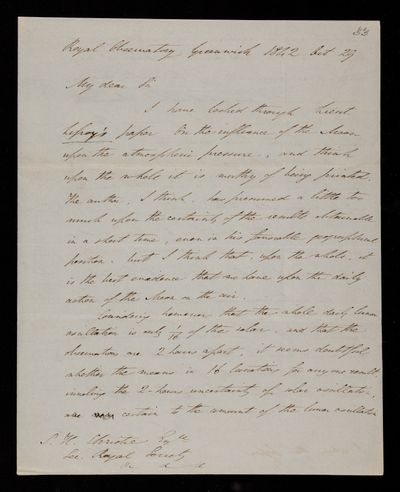 John Henry Lefroy | The Royal Society: Science in the Making