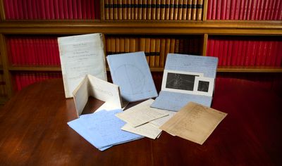 Paper, 'Determination of the vertical and lateral pressures of granular ...