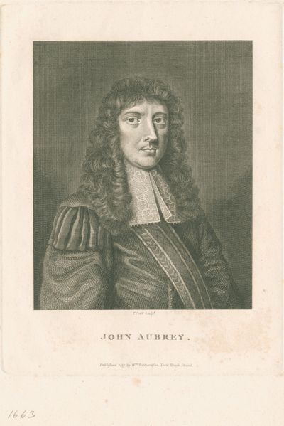 John Aubrey | The Royal Society: Science in the Making